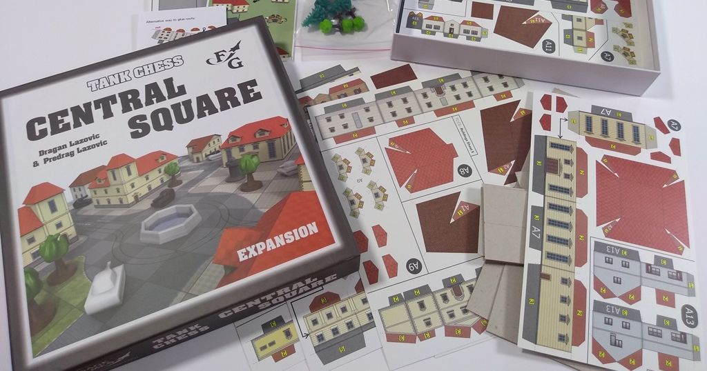 Tank Chess: Central Square | Board Game | BoardGameGeek