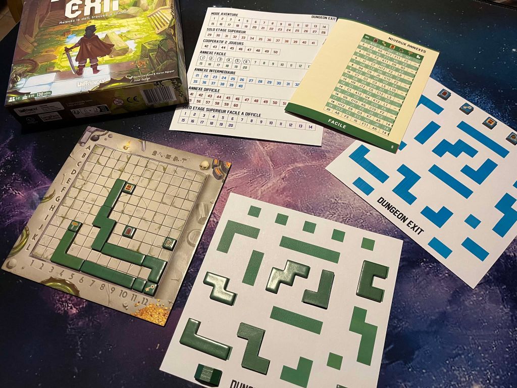 DUNGEON EXIT_FEUILLE DE SAUVEGARDE | Dungeon Exit