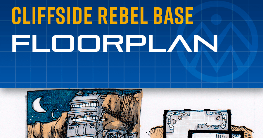 Cliffside Rebel Base Floorplan | RPG Item | BoardGameGeek