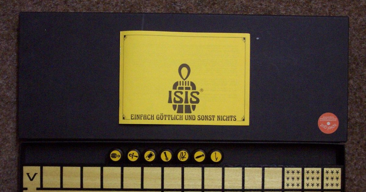 Isis | Board Game | BoardGameGeek