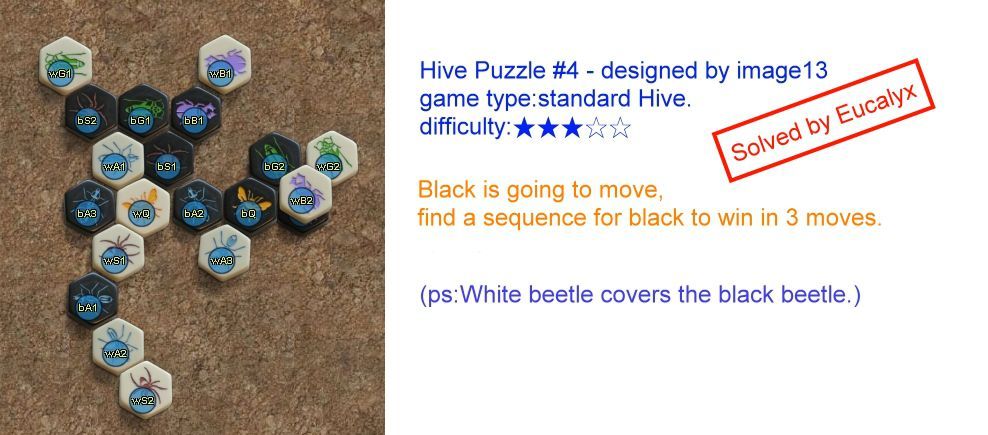 Hive Puzzles metalist