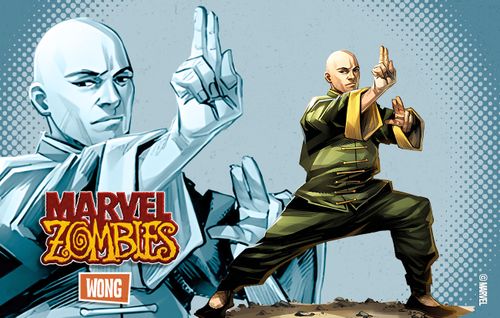 Wong Character Cards - SDCC | Marvel Zombies: A Zombicide Game