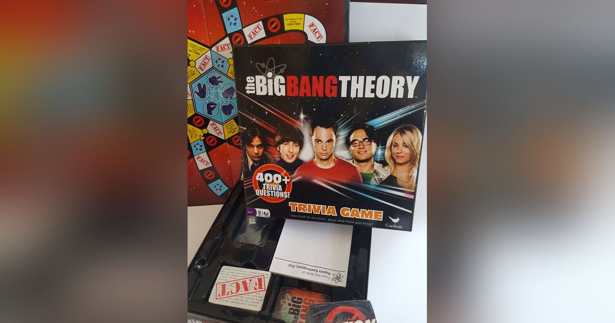 The Big Bang Theory: Trivia Party Game | Board Game | BoardGameGeek