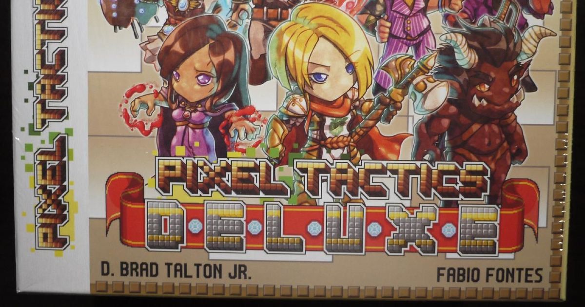 Pixel Tactics Deluxe | Board Game | BoardGameGeek