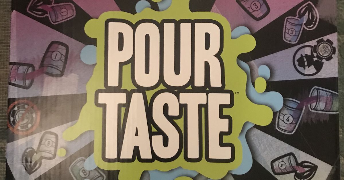 Pour Taste: The spin it, mix 'em, drink up game! | Board Game ...