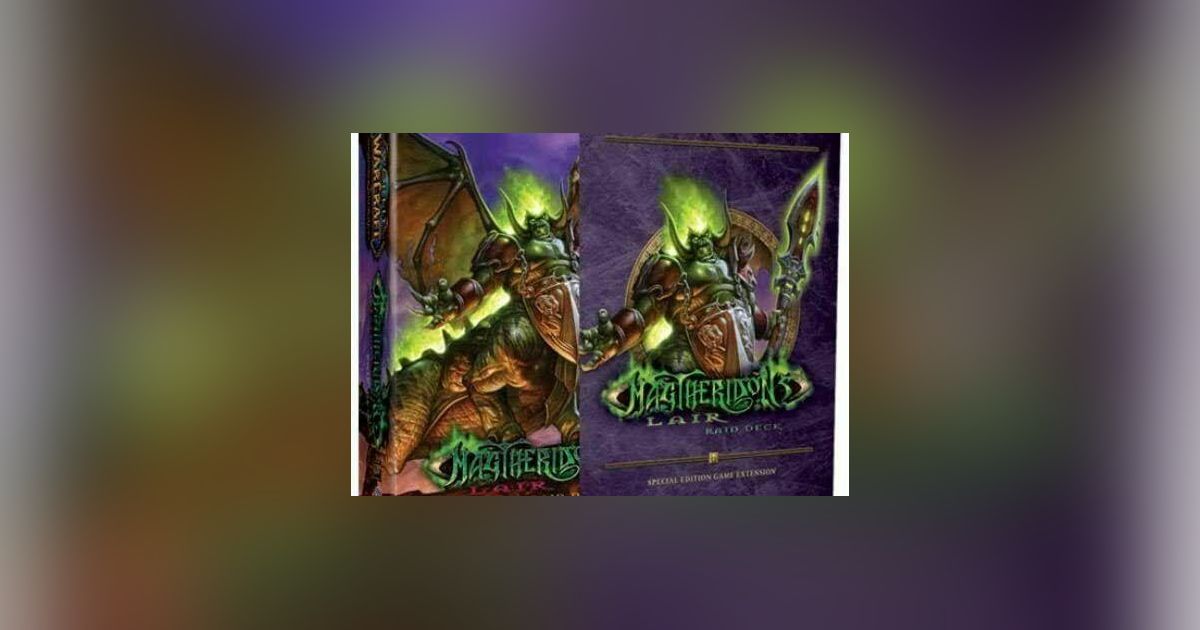 World of Warcraft Trading Card Game: Magtheridon's Lair Raid Deck ...