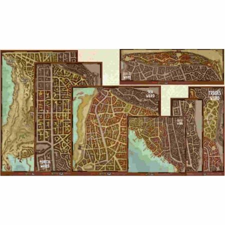 Waterdeep: Dragon Heist - Map Set | RPG Item | RPGGeek