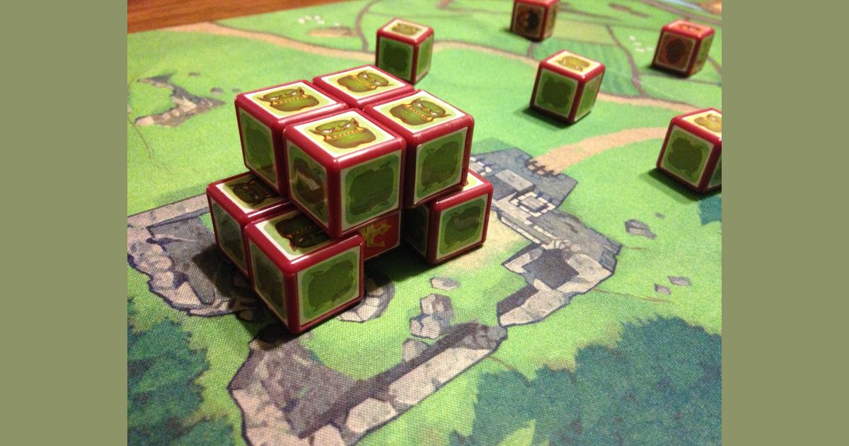 The Valiant Battle of King Red Cube and King Blue Cube | 365 Days of Gaming