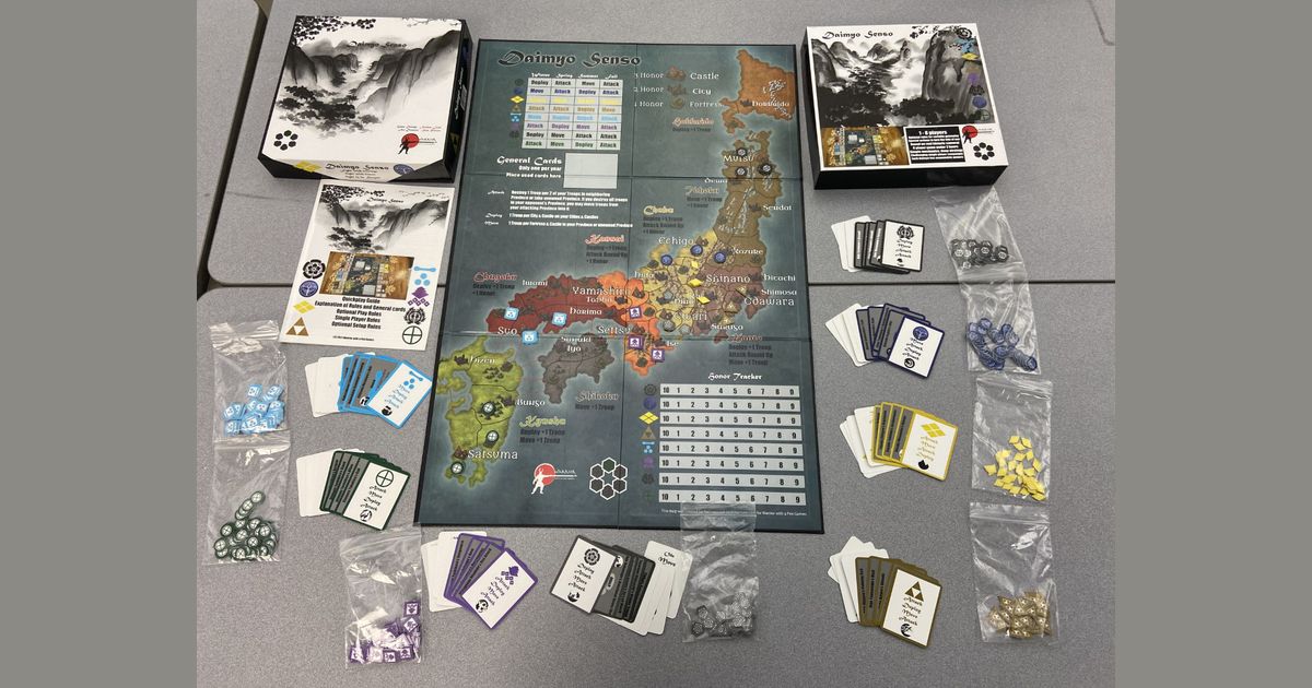 Daimyo Senso | Board Game | BoardGameGeek