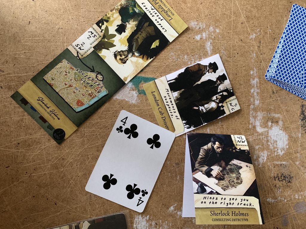 Peter's ideas: Informant Cards and Map Pieces | Sherlock Holmes ...