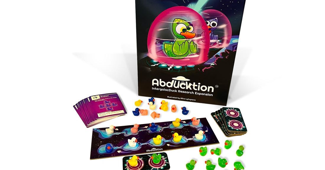 Abducktion: IntergalacDuck Research Expansion | Board Game | BoardGameGeek