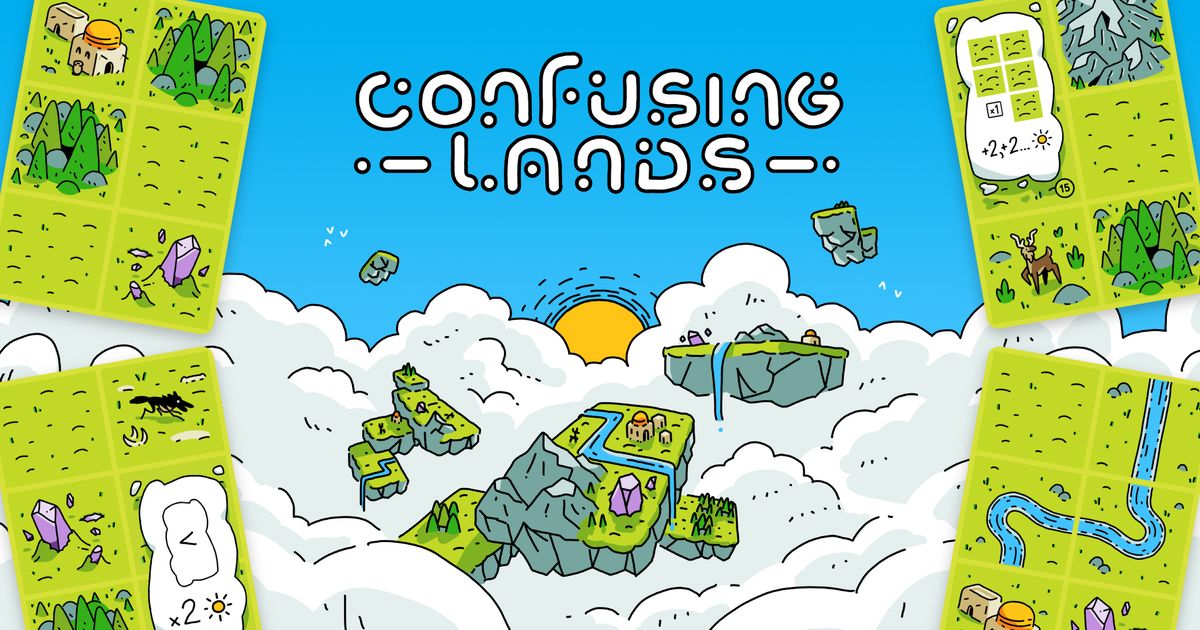 Confusing Lands | Board Game | BoardGameGeek