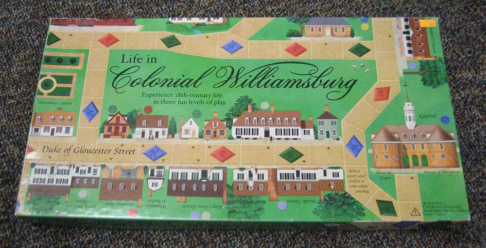 Life in Colonial Williamsburg | Board Game | BoardGameGeek