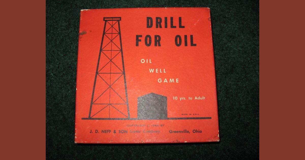 Drill For Oil: Oil Well Game | Board Game | BoardGameGeek