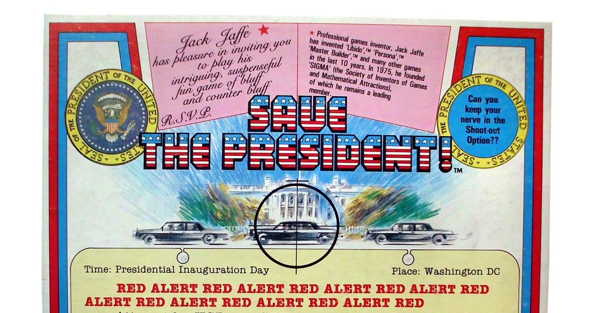 Save the President | Board Game | BoardGameGeek