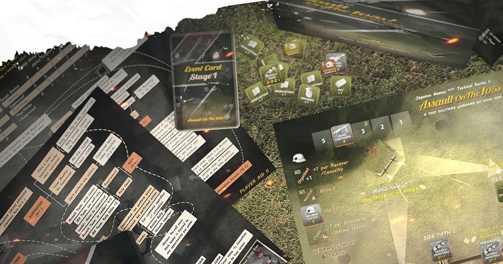 Assault on the 105s! | Board Game | BoardGameGeek