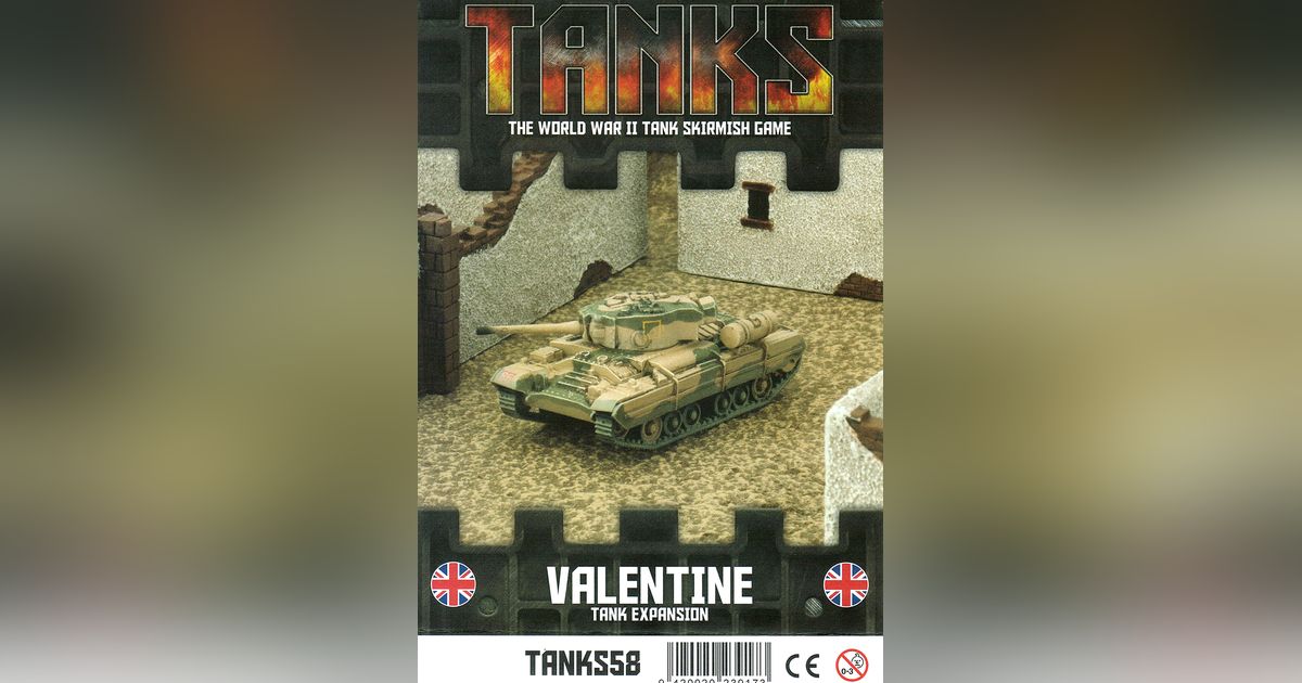 Tanks: Valentine Tank Expansion | Board Game | BoardGameGeek