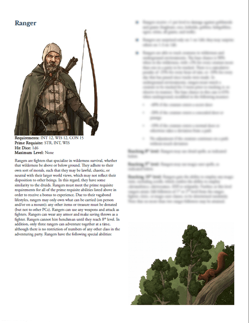 Classes of Fantasy: Ranger | RPG Item | RPGGeek