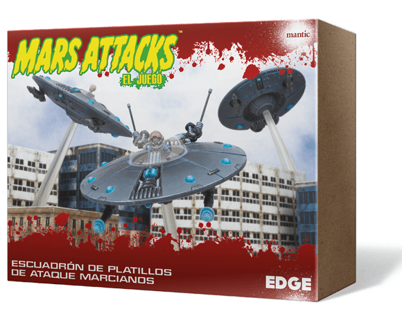 Mars Attacks: The Miniatures Game – Martian Saucer Squadron | Board ...