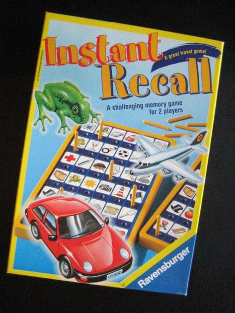 Instant Recall | Board Game | BoardGameGeek
