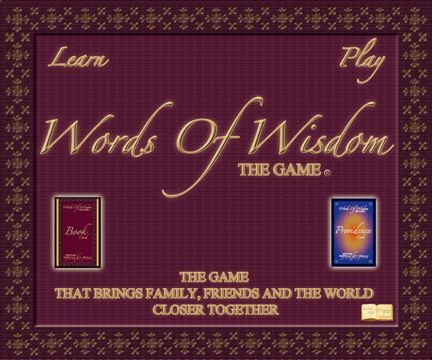 Words of Wisdom: The Game | Board Game | BoardGameGeek