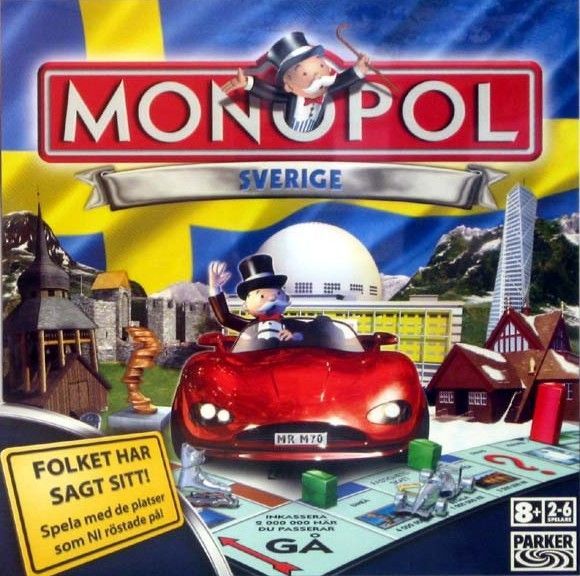 Monopol: Sverige | Board Game | BoardGameGeek Monopol: Sverige | Board Game | BoardGameGeek