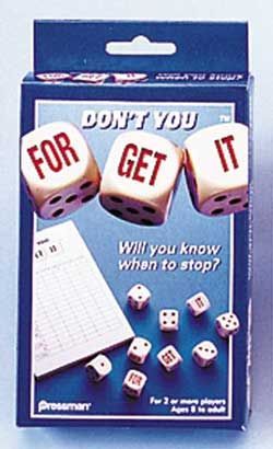 Don't You Forget It | Board Game | BoardGameGeek
