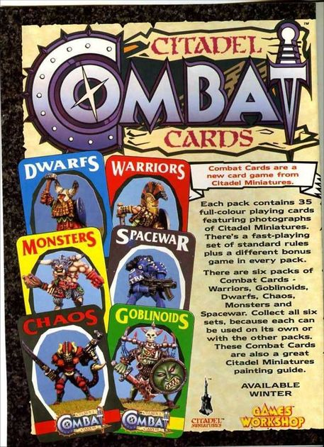 Citadel Combat Cards | Board Game | BoardGameGeek