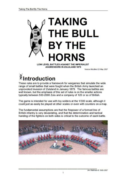 Taking the Bull by the Horns | Board Game | BoardGameGeek