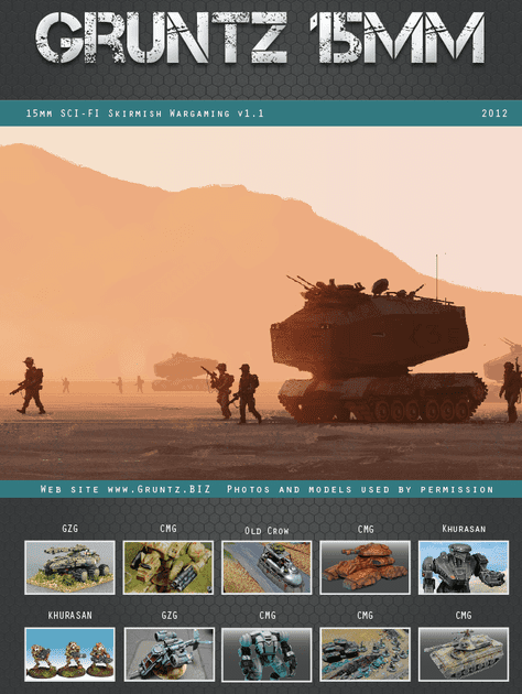 Gruntz 15mm Sci-Fi | Board Game | BoardGameGeek