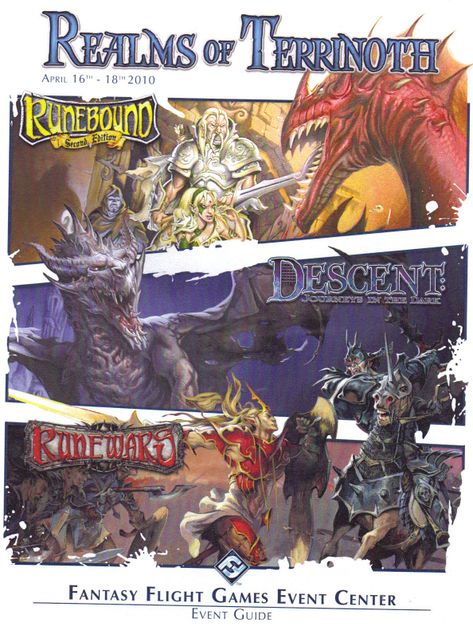 Realms of Terrinoth: Descent / Runewars Scenarios | Board Game ...