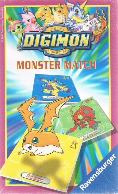 Digimon: Monster Match | Board Game | BoardGameGeek