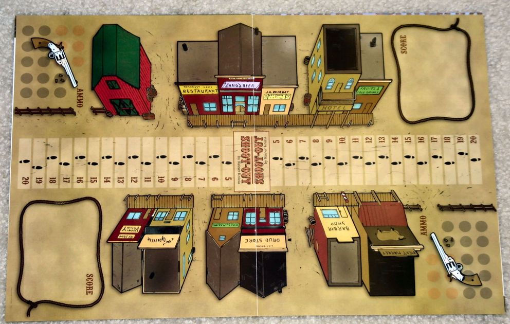 Shoot Out | Board Game | BoardGameGeek