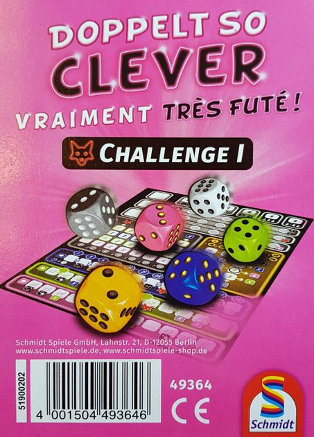 Doppelt so clever: Challenge I | Board Game | BoardGameGeek