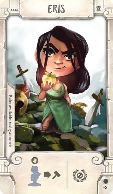 Santorini: Eris Promo Card | Board Game | BoardGameGeek