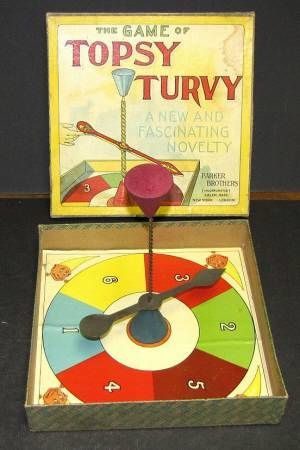 The Game of Topsy Turvy | Board Game | BoardGameGeek