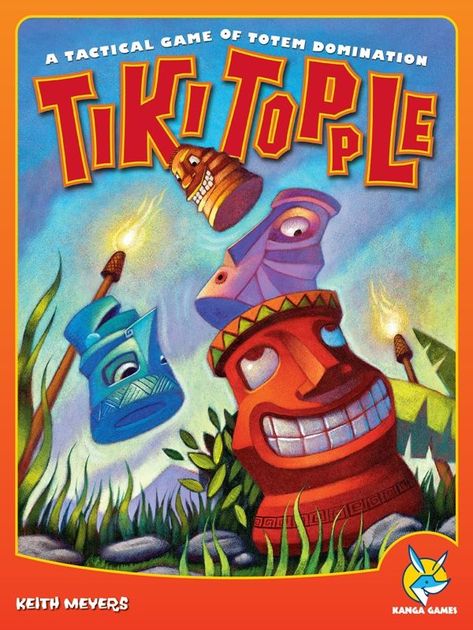 Tiki Topple | Board Game | BoardGameGeek