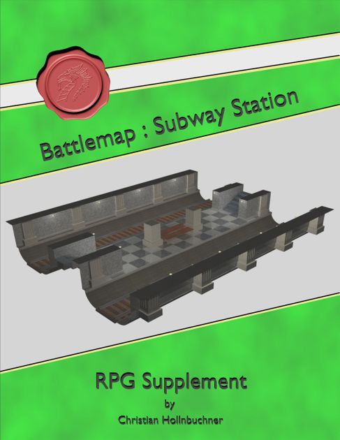 Battlemap: Subway Station | RPG Item | RPGGeek