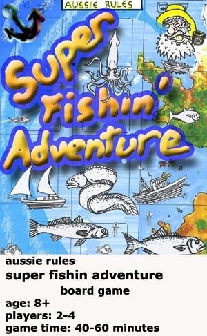 Aussie Rules Super Fishin Adventure | Board Game | BoardGameGeek