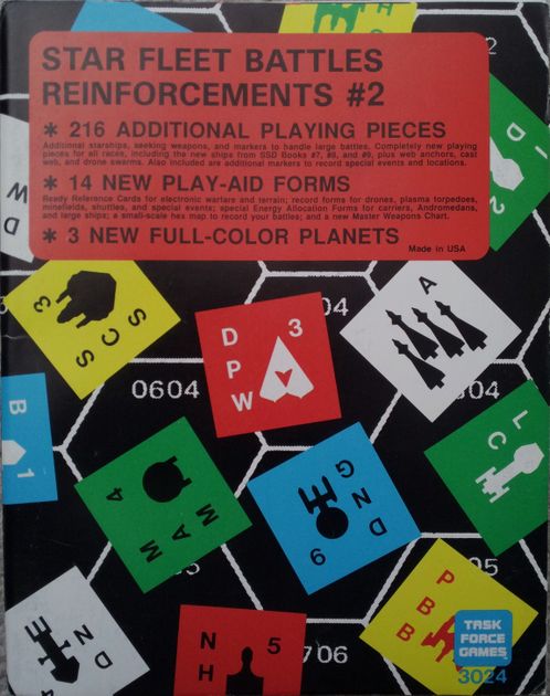 Star Fleet Battles: Reinforcements #2 | Board Game | BoardGameGeek