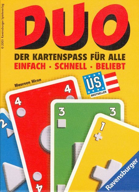 Duo | Board Game | BoardGameGeek