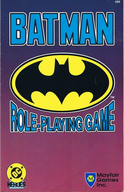 Batman Role-Playing Game | RPG Item | RPGGeek
