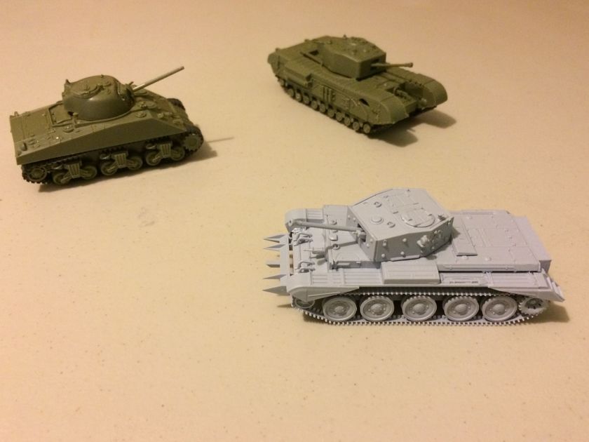 Airfix tanks | Unfinished Games | BoardGameGeek