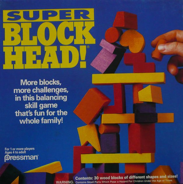 Super Blockhead! | Board Game | BoardGameGeek