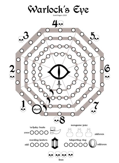 Warlock's Eye | Board Game | BoardGameGeek