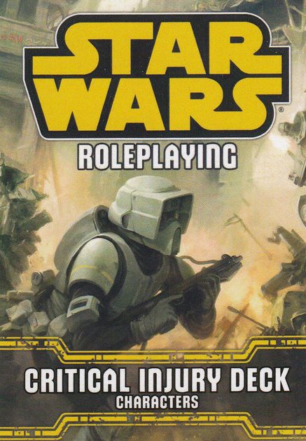 Star Wars Critical Injury and Hit Decks: Critical Injury Deck ...