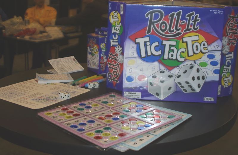 Roll-It Tic-Tac-Toe | Board Game | BoardGameGeek