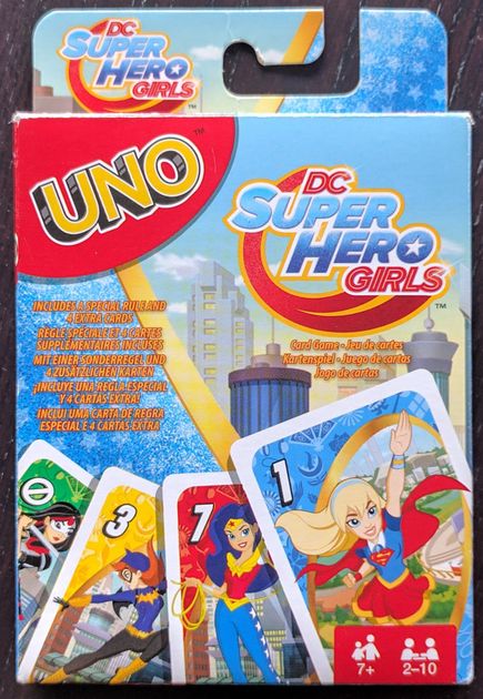 UNO: DC SuperHero Girls | Board Game | BoardGameGeek