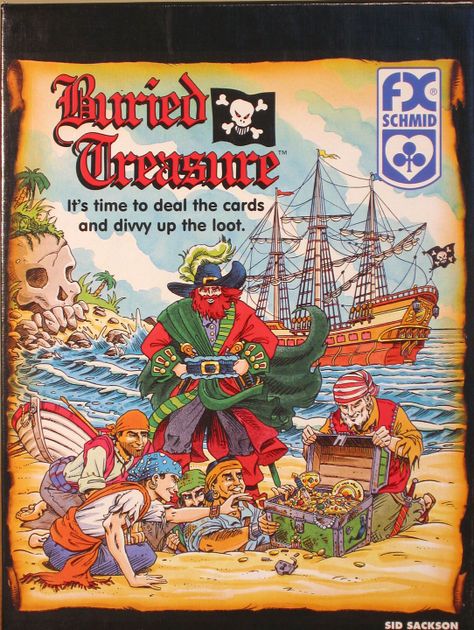 Buried Treasure | Board Game | BoardGameGeek