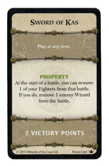 Dungeons & Dragons: Conquest of Nerath Board Game – Sword of Kas Promo ...